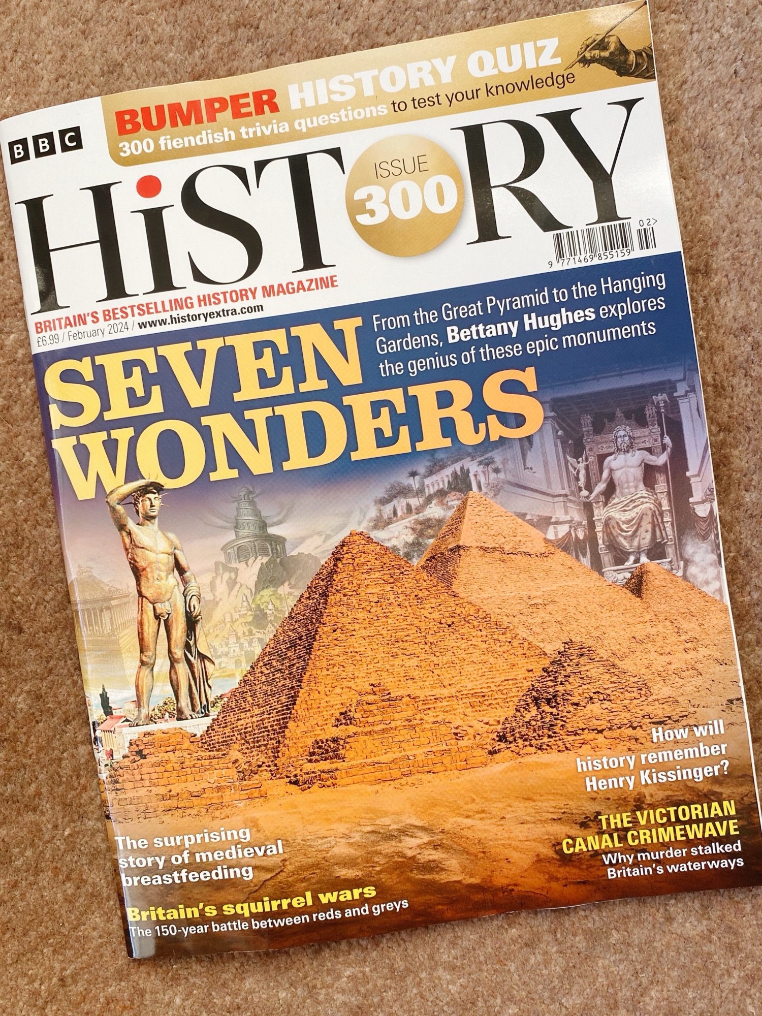 Article in BBC History Magazine | February 2024 issue – Dr. Lizzie Rogers